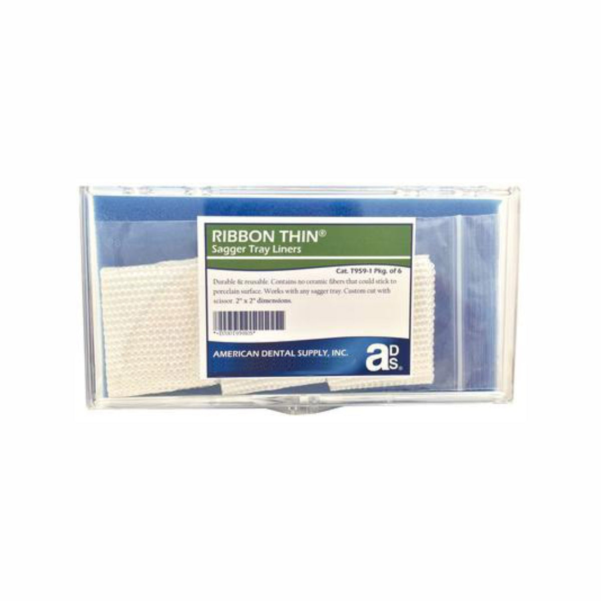 Ribbon Thin Sagger Tray Liner Firing Matt – Alvy Dental