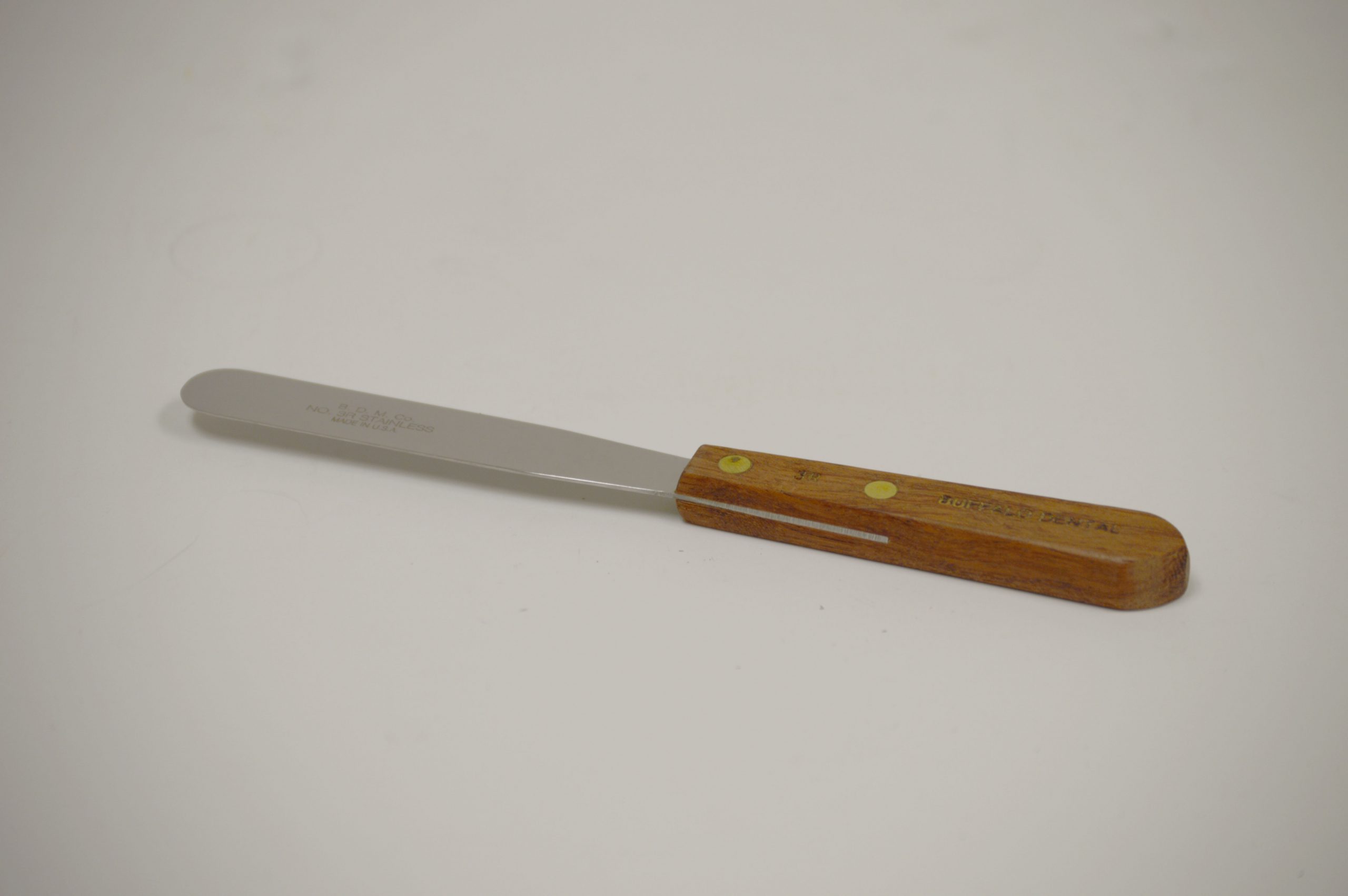 Plaster Spatula (Rosewood Handle) No.3R – Alvy Dental
