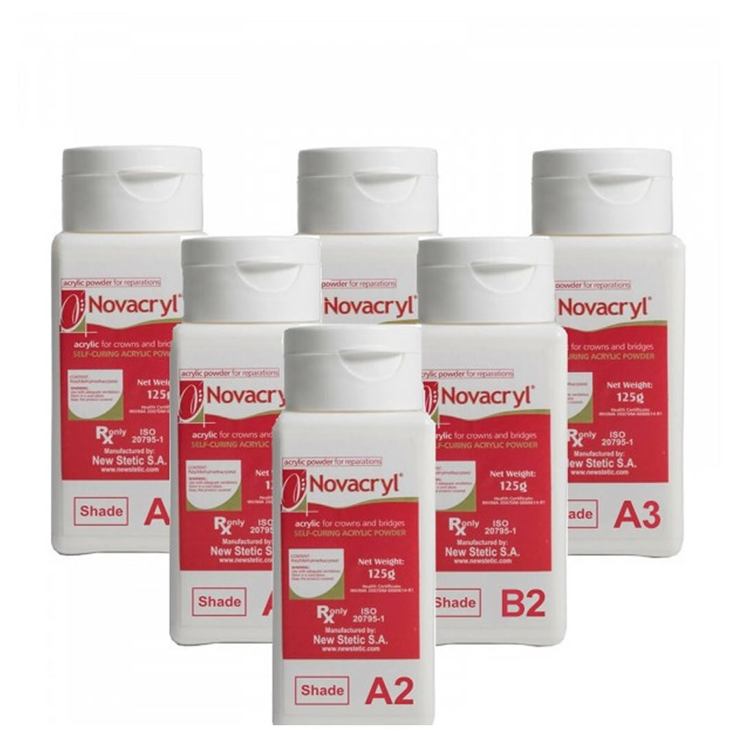 NOVACRYL – Acrylic Tooth Self-Curing by New Static – Alvy Dental