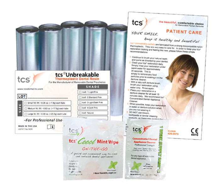 TCS® Unbreakable / Small / Shade - 25mm – Alvy Dental