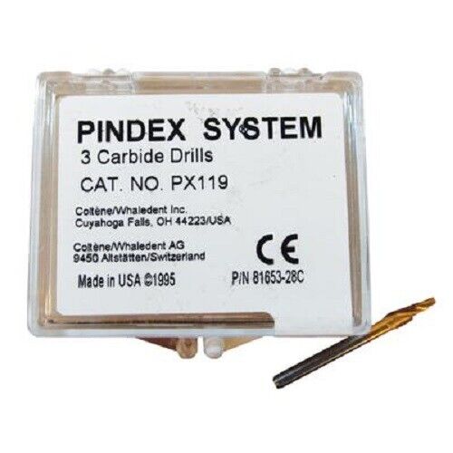 Coltene Pindex Carbide Drills pkg.3 – Alvy Dental